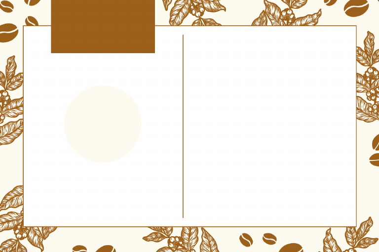 Label Coklat & Krem Ilustrasi Kemasan Kopi Bubuk | PDF