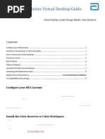 EY Virtual Desktop Setup Guide | PDF | Citrix Systems | Login