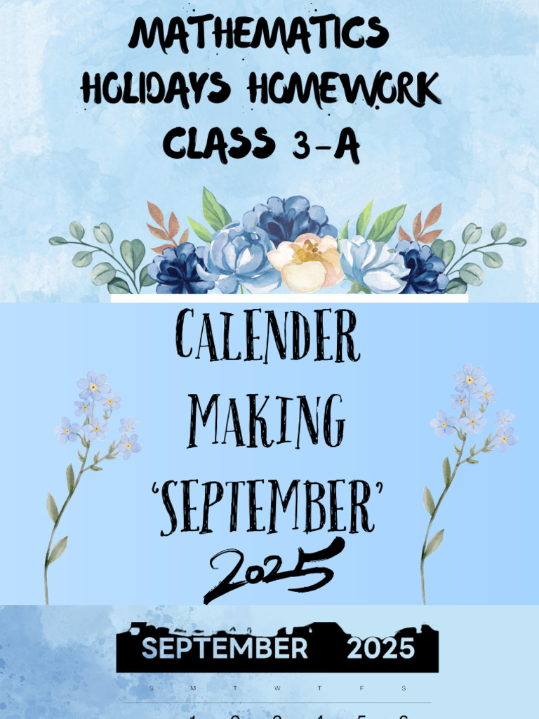 Mathemetics Holidays Homework Class 3-A Harsheen | PDF