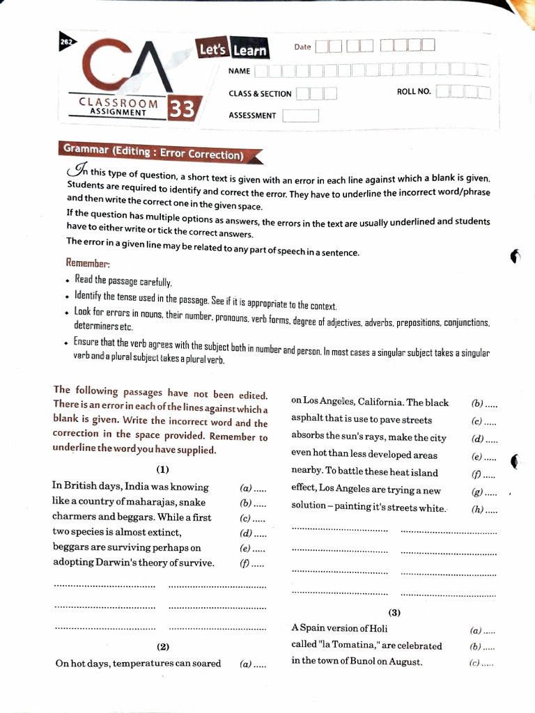 Assignment Editing Omissions | PDF | Grammatical Number | Subject (Grammar)