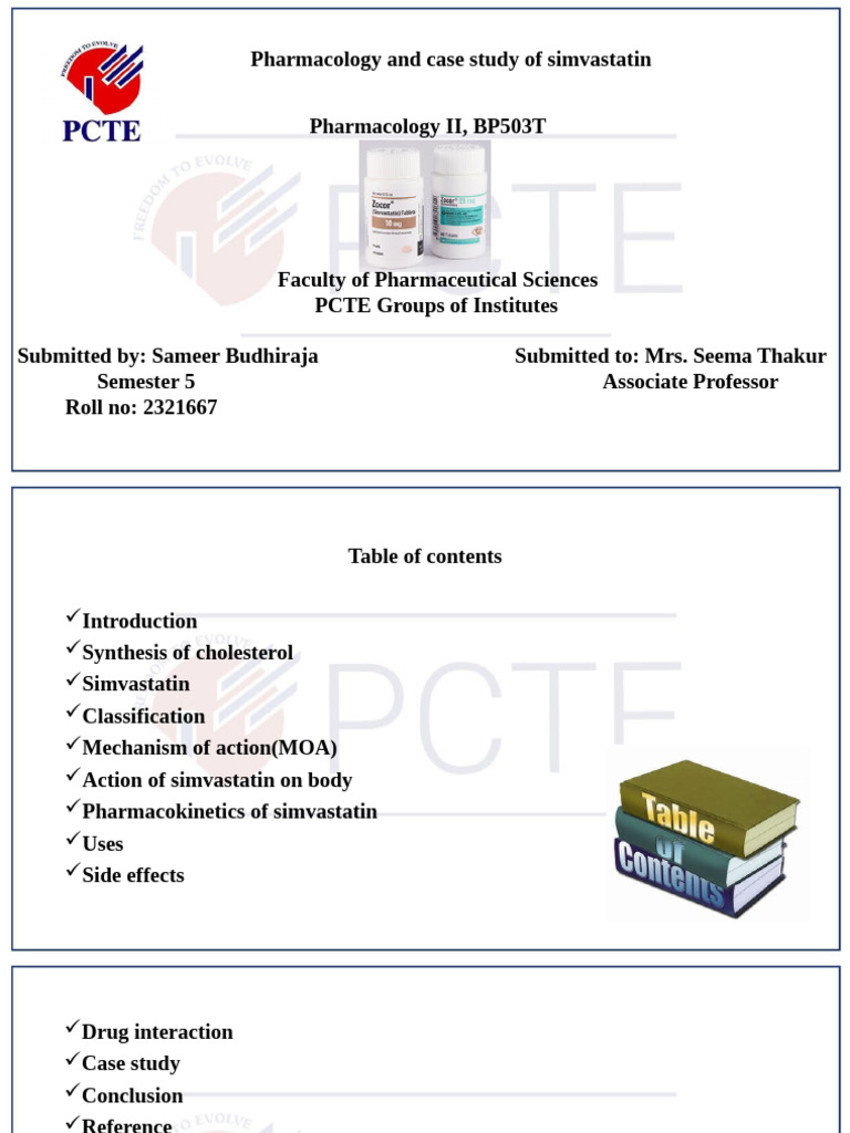 Sameer Cology | PDF | Cholesterol | Statin