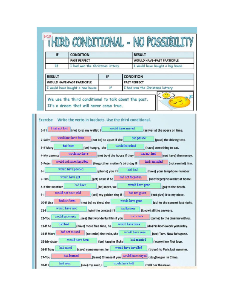 Third Conditional | PDF