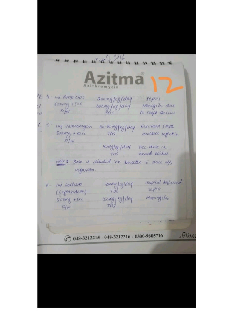 Paeds Doses Full | PDF