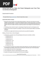 Earthworm Acute Toxicity Testing Guide | PDF | Soil | Solvent