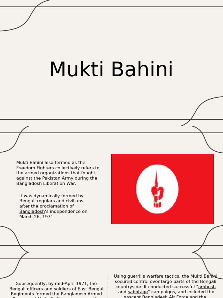 Mukti Bahini | PDF