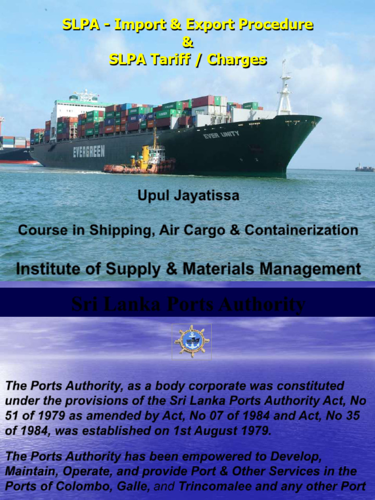 Shipping Air Import & Export Proc & Charges | PDF | Cargo | Port