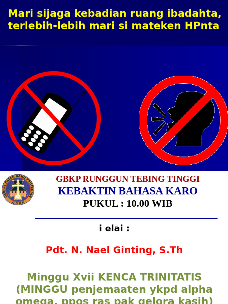 Oktober 09 2022 Kenca Trinitatis Minggu Penjemaatan YKPD Alpha Omega ...