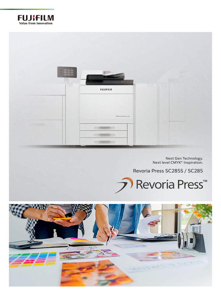 Revoria Press SC285S: Next-Gen Printing | PDF | Image Scanner | Paper