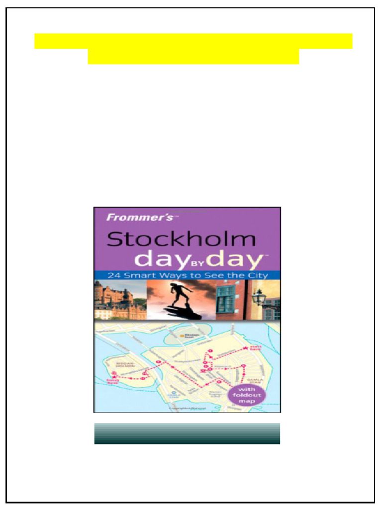 Frommer s Stockholm Day by Day 1 Pap/Map Edition Mary Anne Evans newest edition 2025 | PDF