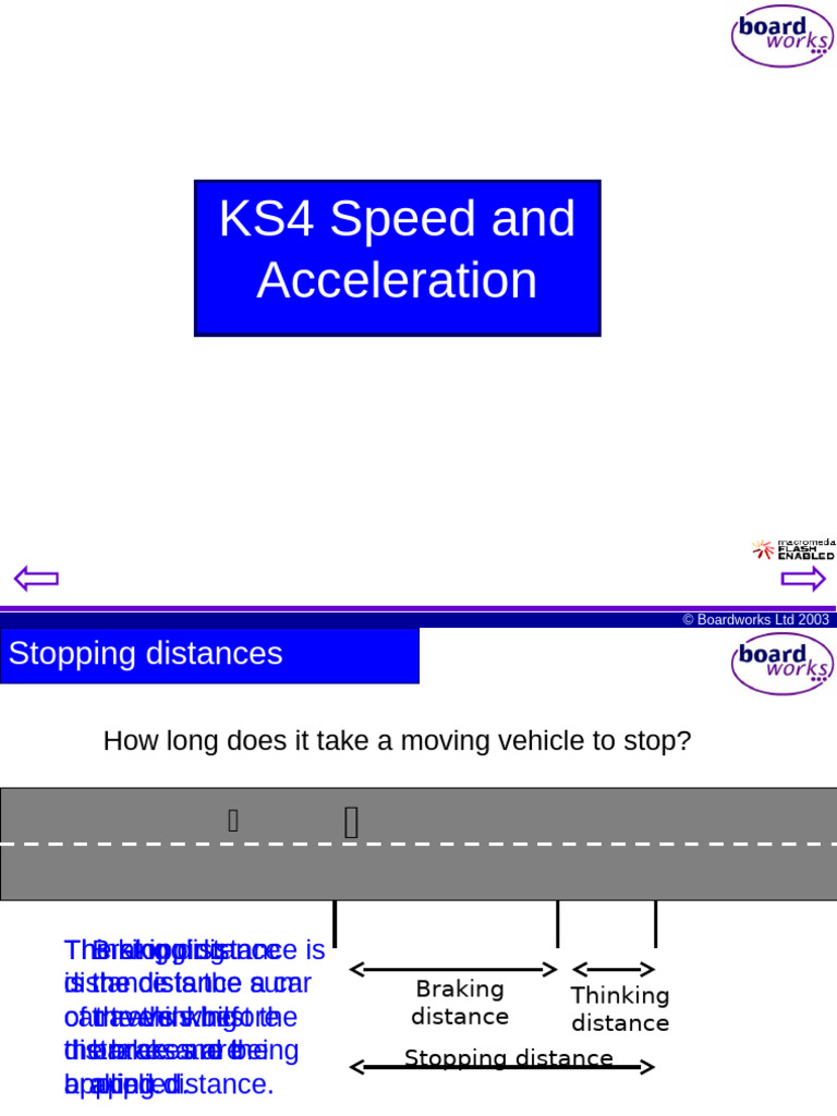 Analyzing Vehicle Stopping Distances | PDF | Speed | Acceleration