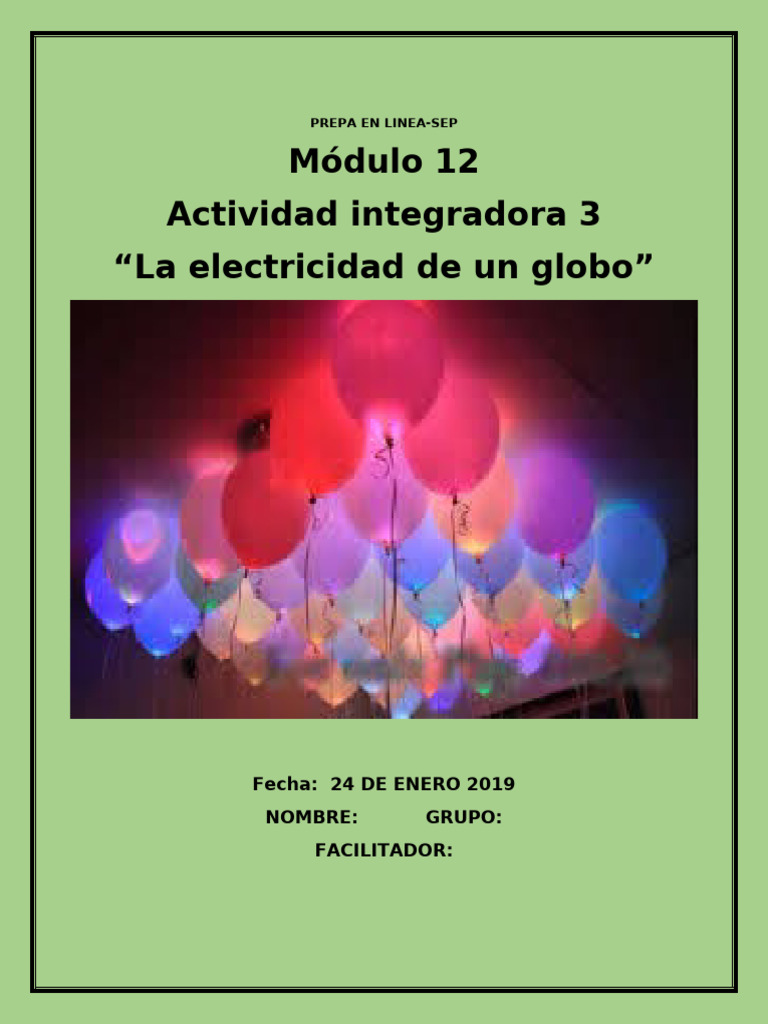 Actividad 3 Terminada | PDF | Corriente eléctrica | Imán