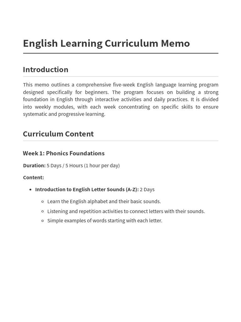 English Learning Memo En | PDF | Phonics | Vocabulary