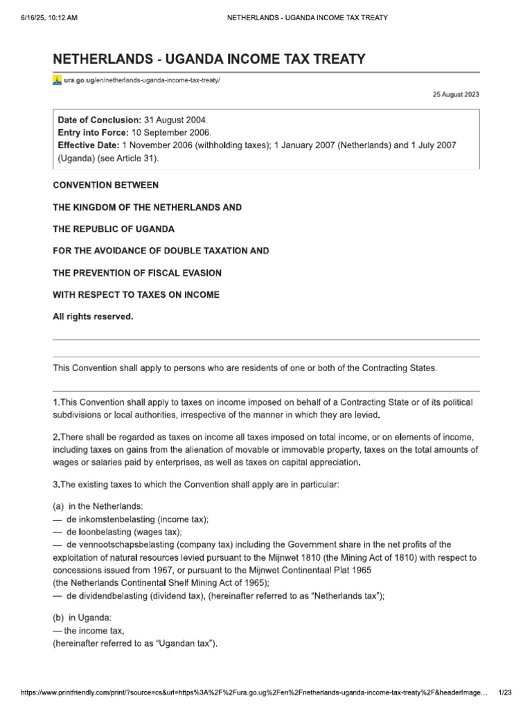 DTA Netherlands | PDF