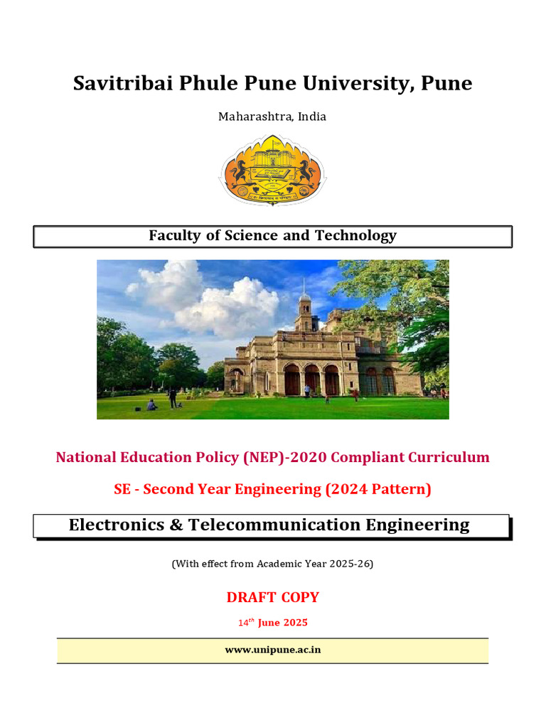 NEP-2020 Electronics Engineering Syllabus | PDF | Amplifier ...