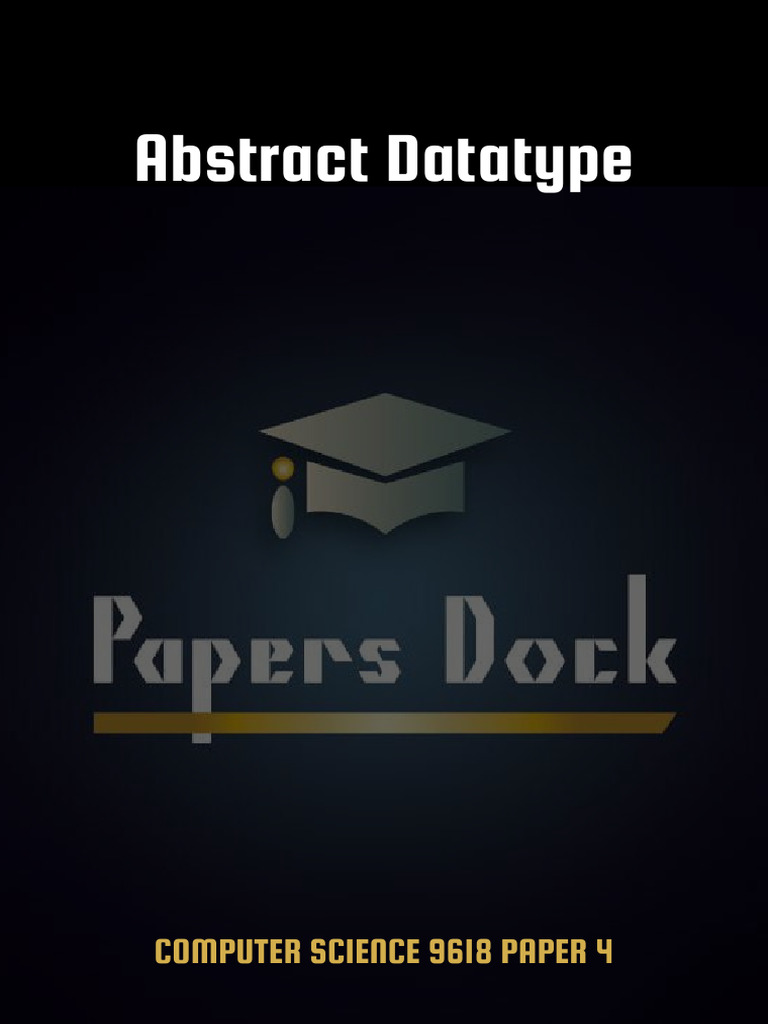 Abstract Datatype Practice Booklet | PDF