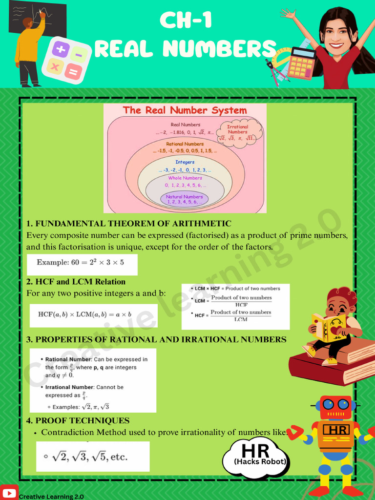Maths Formula Sheet Class 10th by KRITI DI | PDF