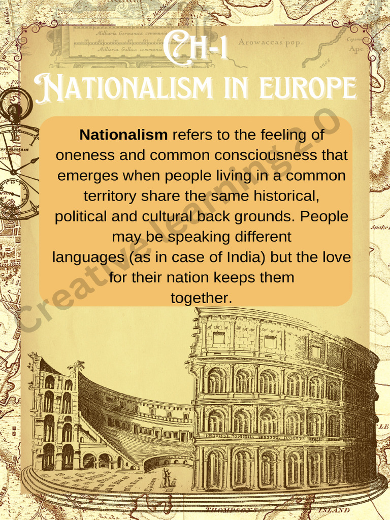 Ch1 Nationalism in EUROPE | PDF