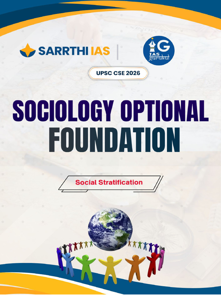 Lecture 39 - Social Stratification - Class Notes | PDF | Social ...