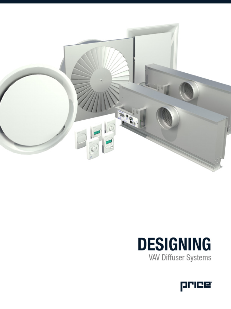 Designing VAV Diffuser Systems | PDF | Duct (Flow) | Thermostat