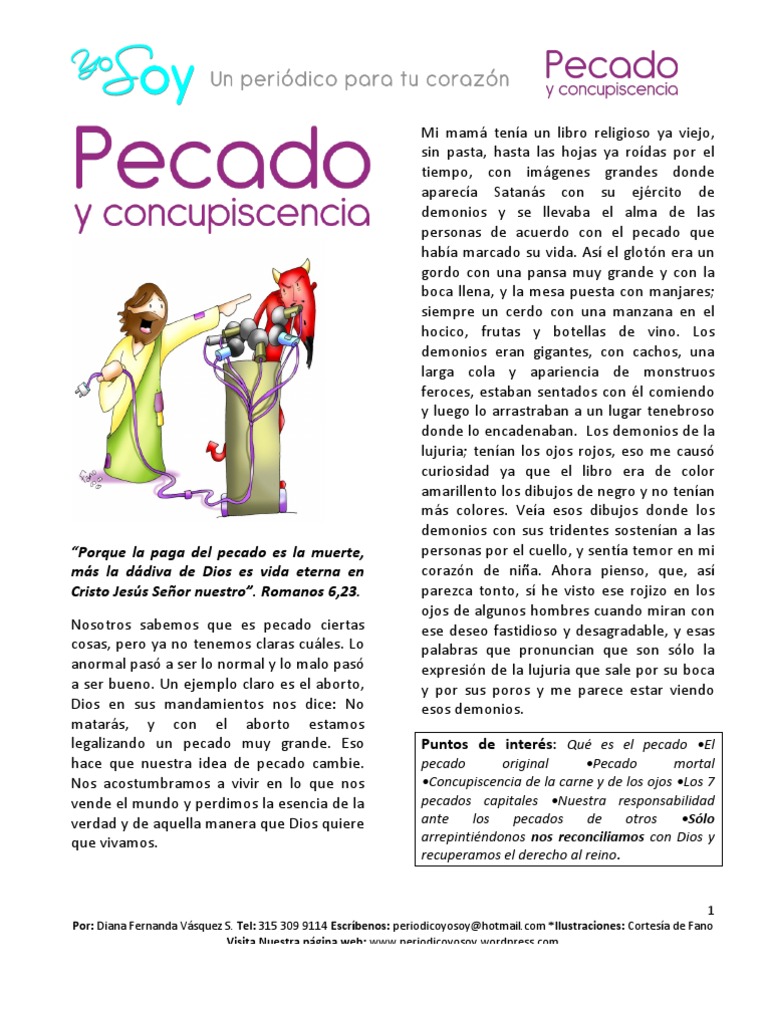 Pecado y Concupiscencia | PDF | Pecado | Alma