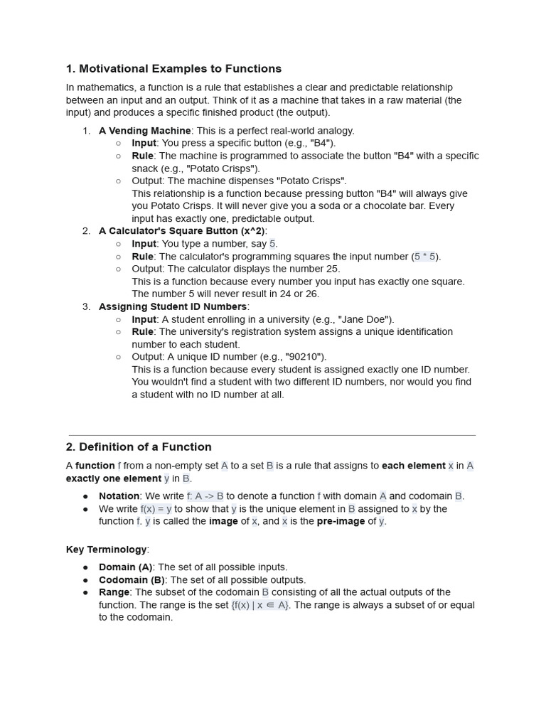 DM Week-5 | PDF | Function (Mathematics) | Set (Mathematics)