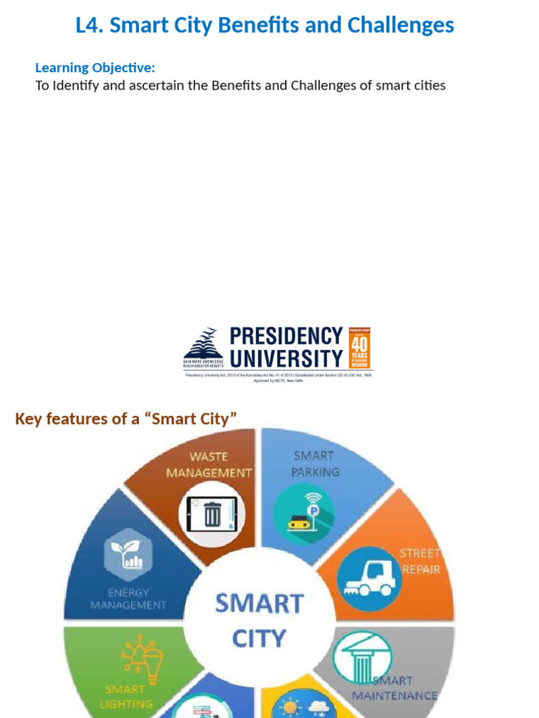 Smart City Benefits and Challenges Explained | PDF | Traffic | City
