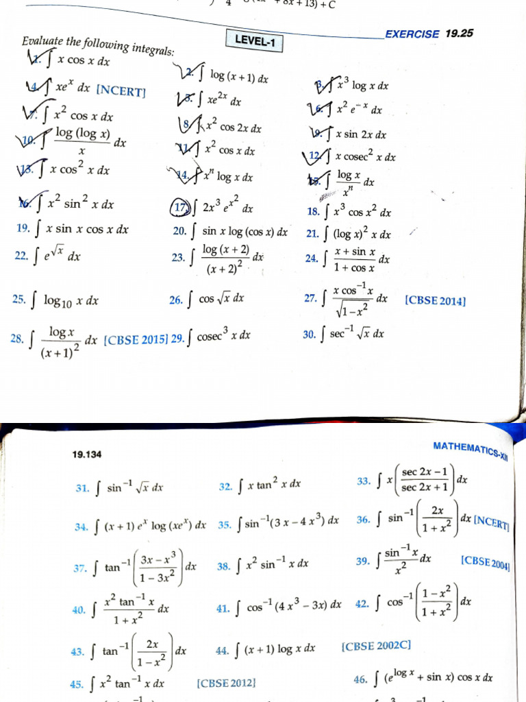 ITB Question Inverse Trigonometry Question | PDF