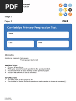 0096 Paer 1 2024 | PDF | Elementary Mathematics | Euclidean Geometry