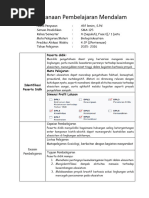 Contoh RPP - Pembelajaran Mendalam | PDF