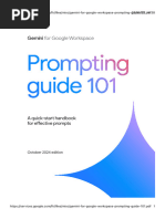 Gemini For Google Workspace Prompting Guide 101 | PDF | Gmail | Recruitment