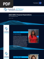 Nasas Herc 2026 Handbook | PDF | Rover (Space Exploration) | Nasa