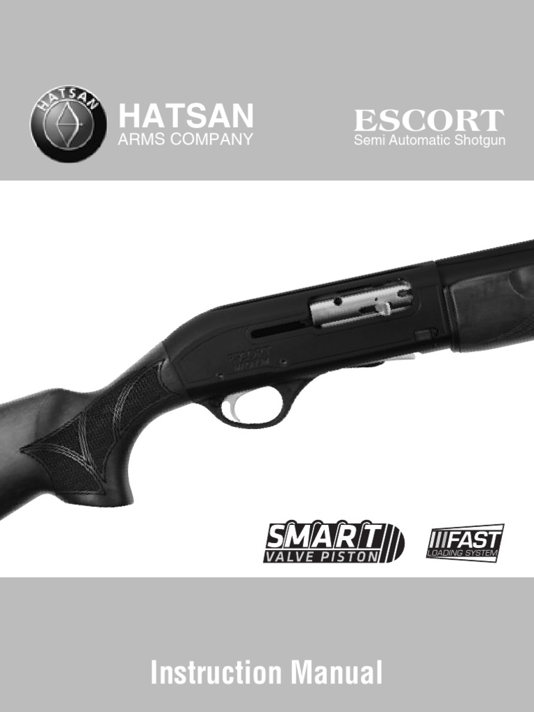 Escort Instruction Manual GB | Download Free PDF | Shotgun | Magazine ...