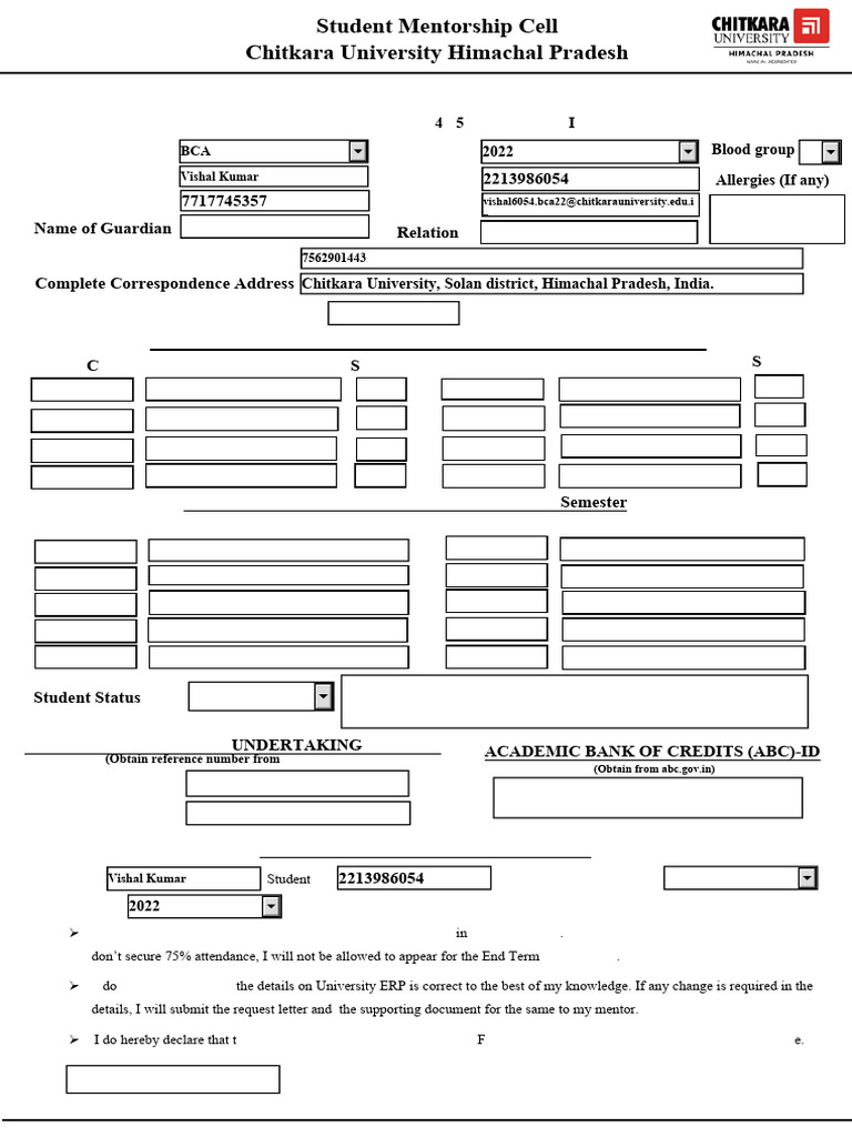 Registration Form | PDF