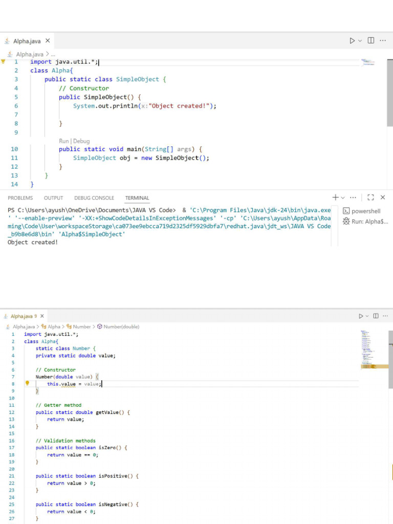 Oops Lab 2 Ayush Goel | PDF