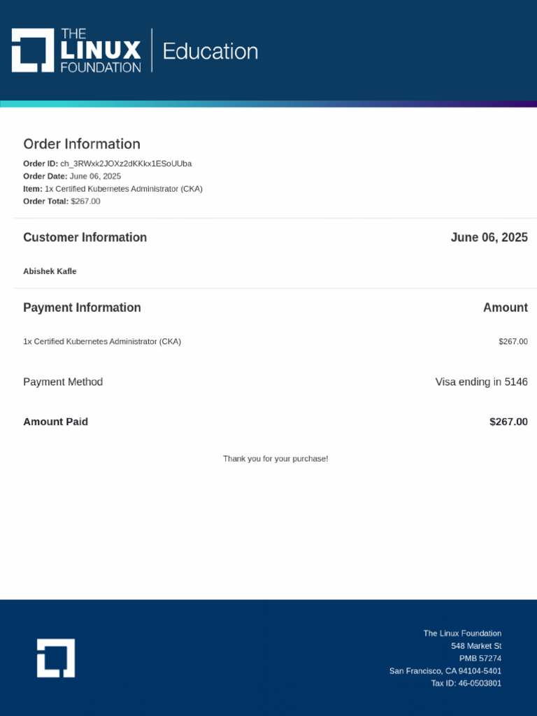 CKA Receipt 06-06-2025 | PDF