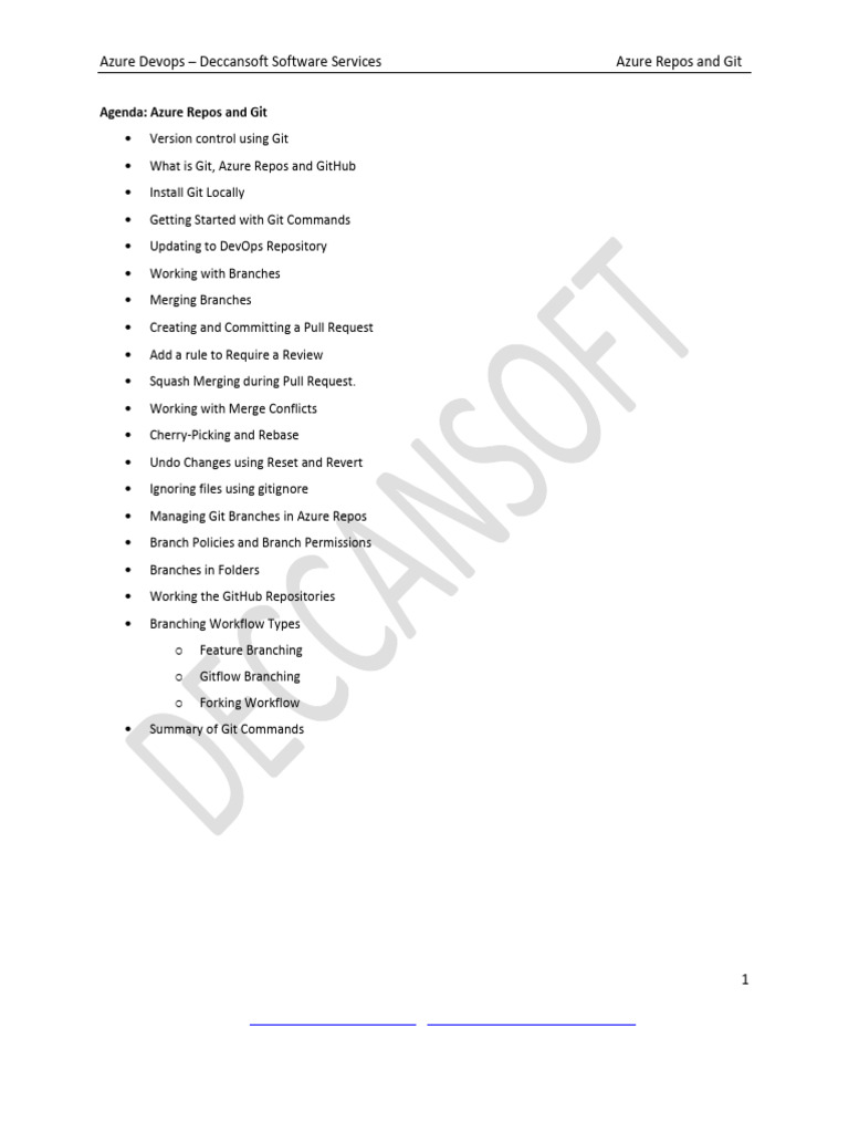 Working With Git and Azure Repos | PDF | Version Control | Tag (Metadata)