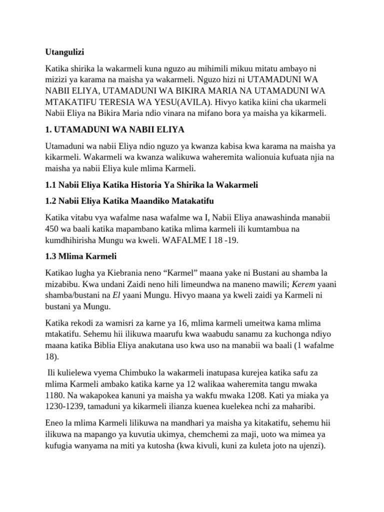 NGUZO | PDF
