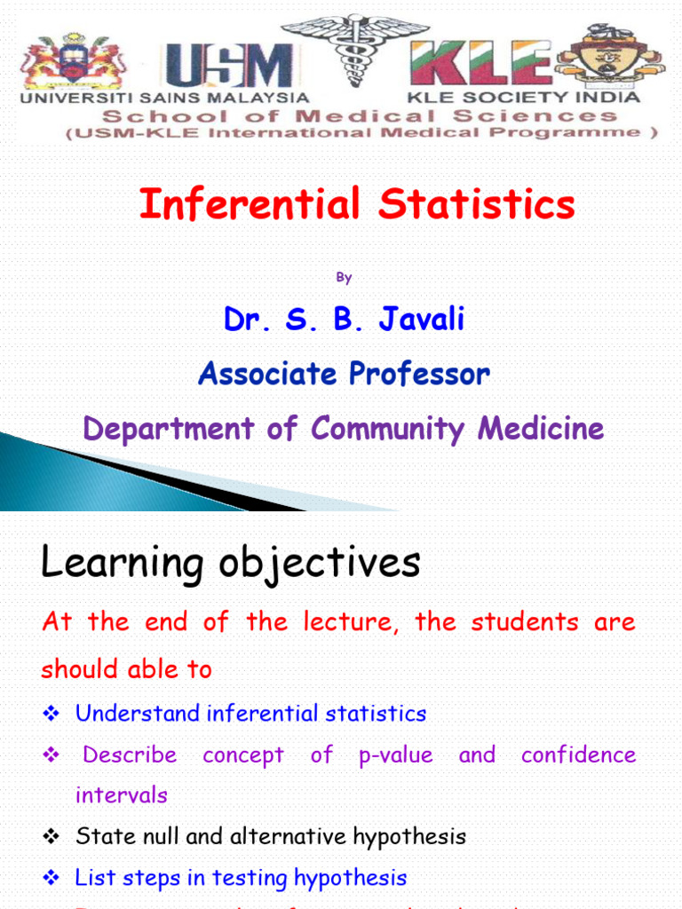 Understanding Inferential Statistics Basics | PDF | Statistics | P Value
