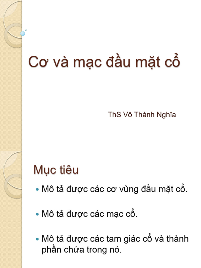 Co Mac Dau Mat Co - Gui SV | PDF