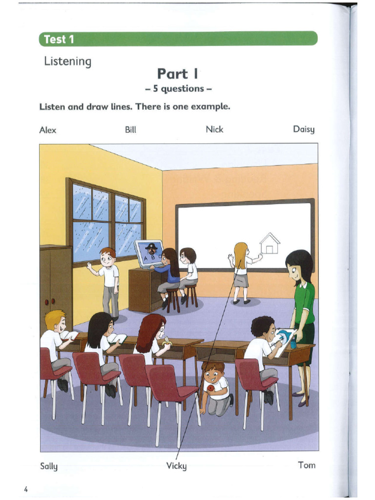 A1 Movers Three Practice Tests | PDF
