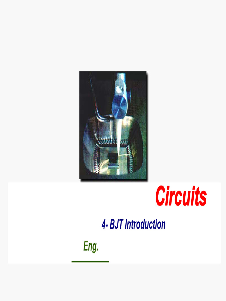 BJT Fundamentals and Applications Guide | PDF | Bipolar Junction ...