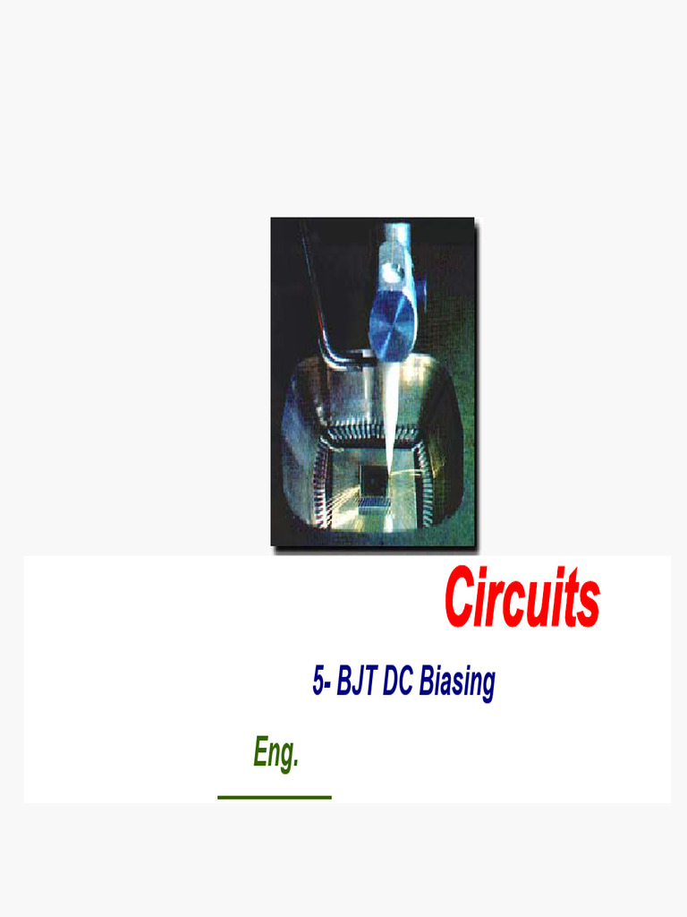 BJT DC Biasing and Circuit Analysis | PDF | Bipolar Junction Transistor ...