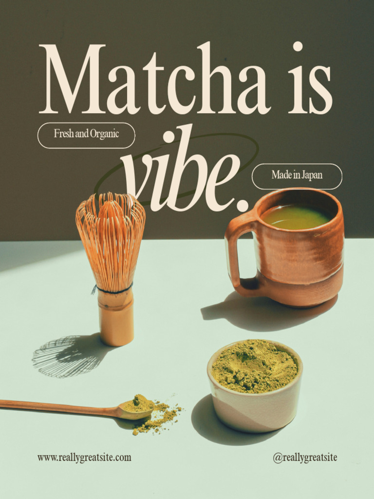 Green and Beige Modern Matcha Menu Instagram Post - 20250906 - 191654 ...