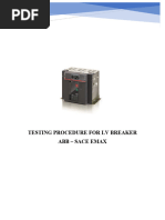 ABB Ekip Testing Procedure | PDF