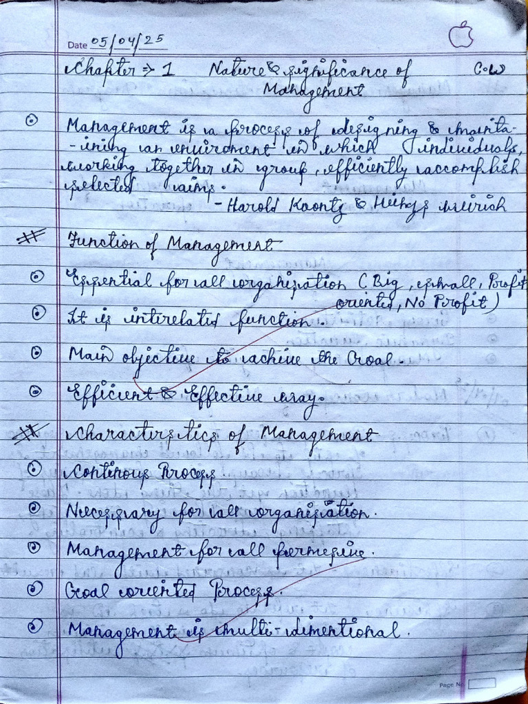 Class 12 Business Studies Chapter 1 Notes | PDF