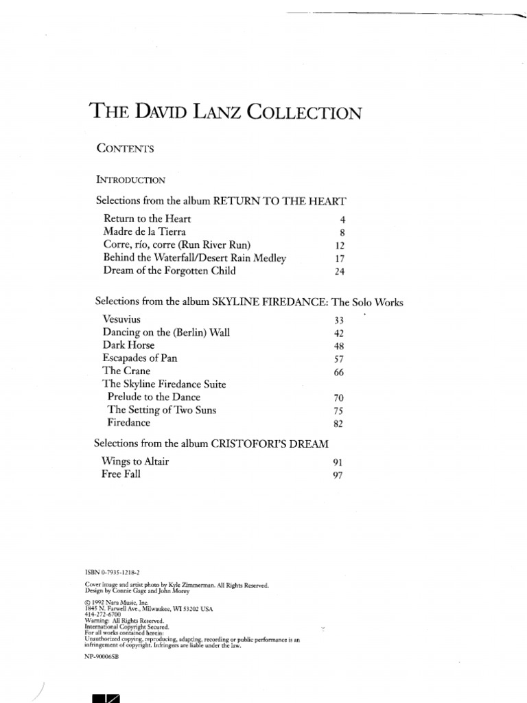 David Lanz - Collection (Book) | PDF