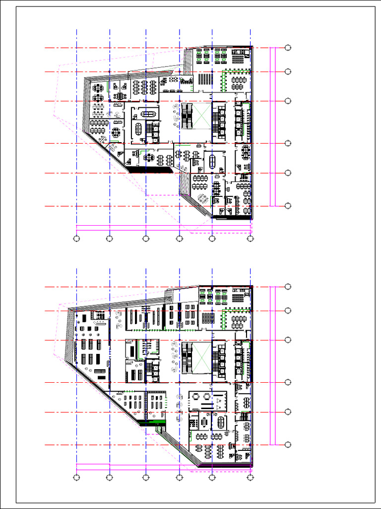 Dath Revit Revit to Pts Mbtt 2 - Sheet - Tờ 3 - Mặt Bằng Tầng 2 | PDF