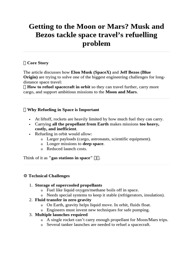 Getting To The Moon or Mars | PDF | Nasa | Interplanetary Spaceflight