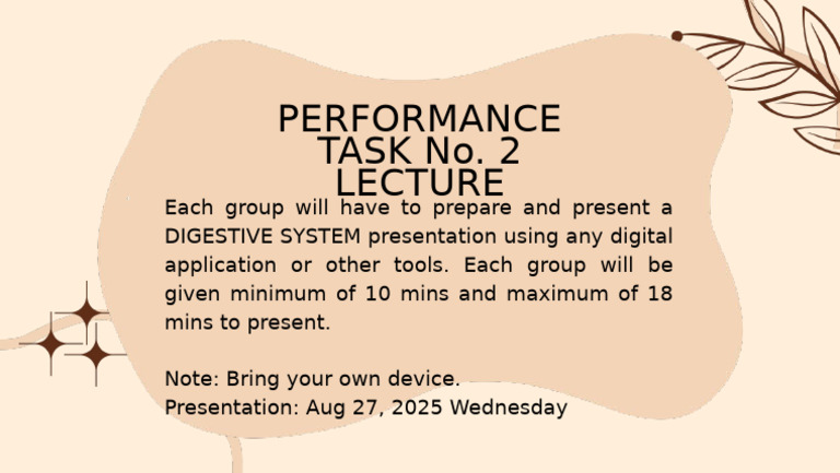 PTASK LECTURE NO.2 | PDF