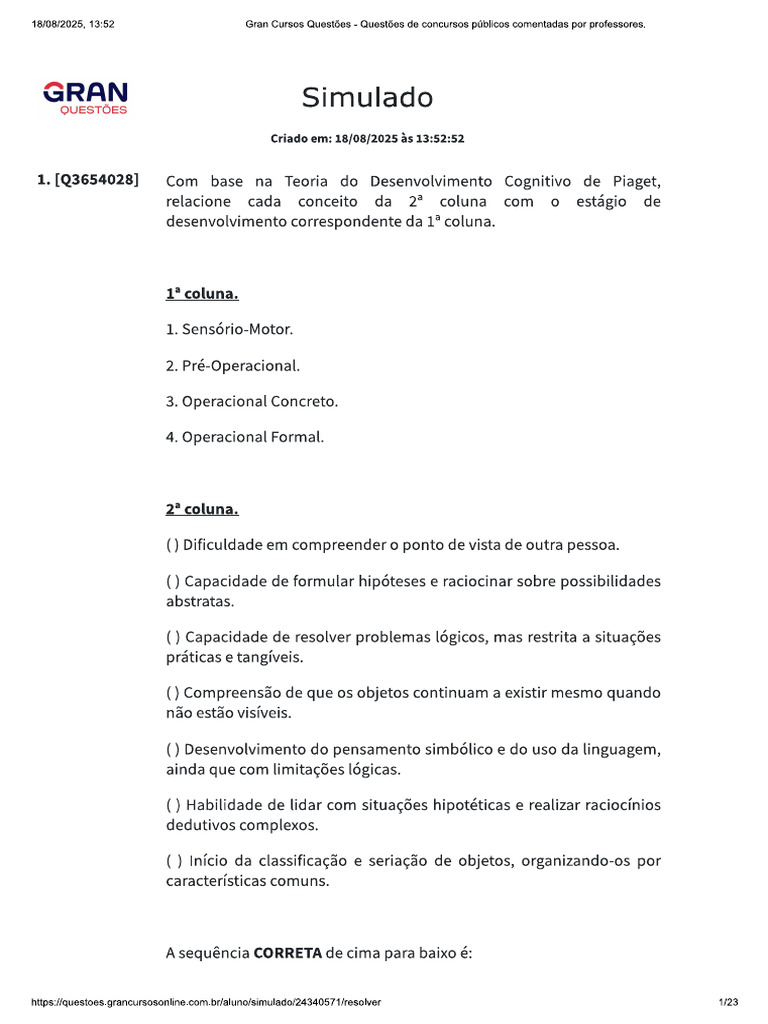 Porteiras Ce - Ead | PDF